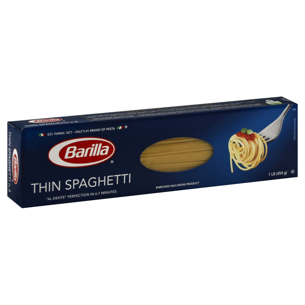 Barilla Thin Spaghetti 16 oz. | Starfish Market